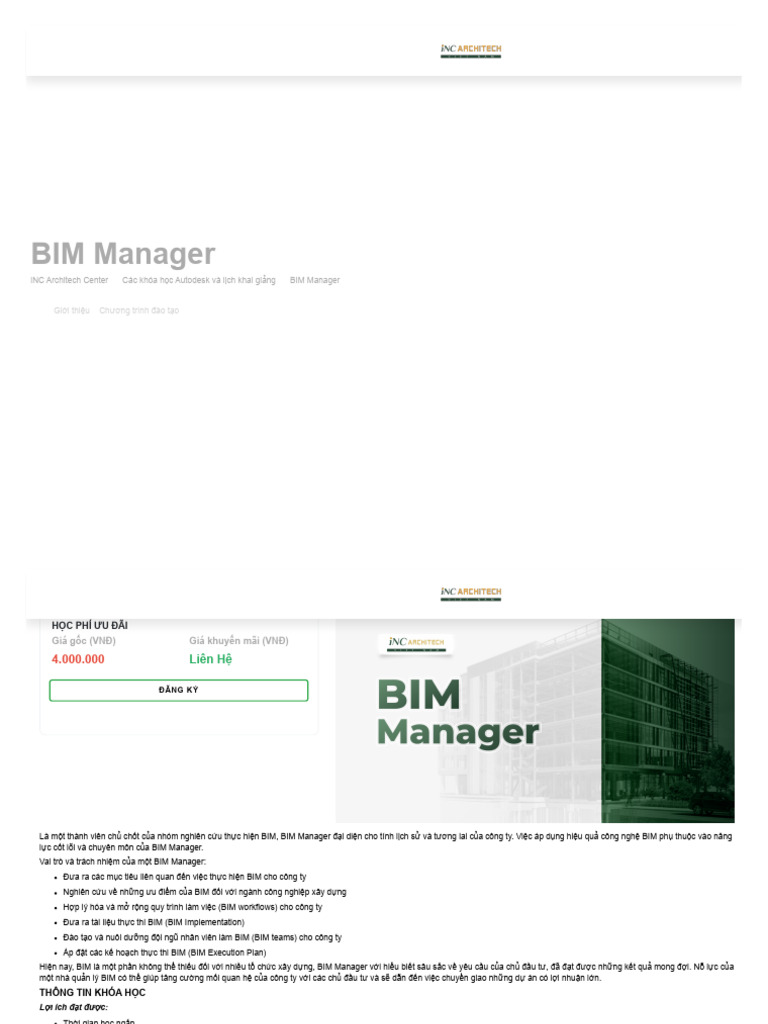 BIM Manager | PDF