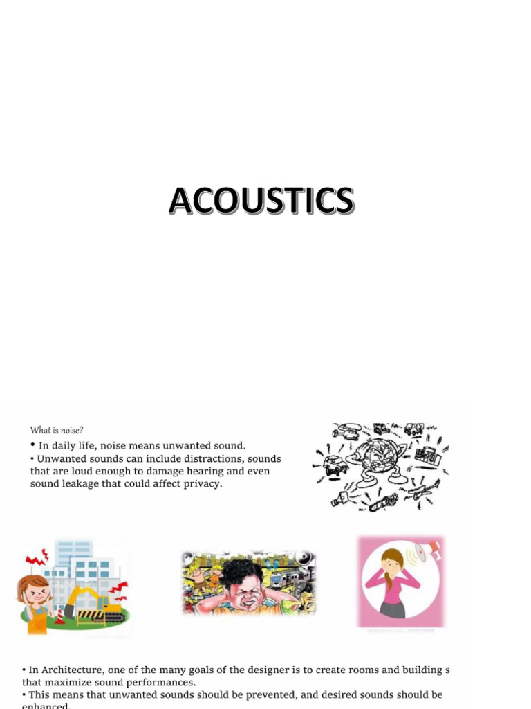 Acoustics - Lecture 2 | PDF
