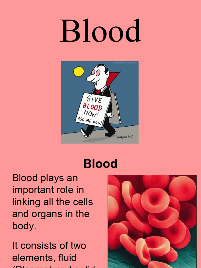 Bio 20 - Components of Blood | PDF