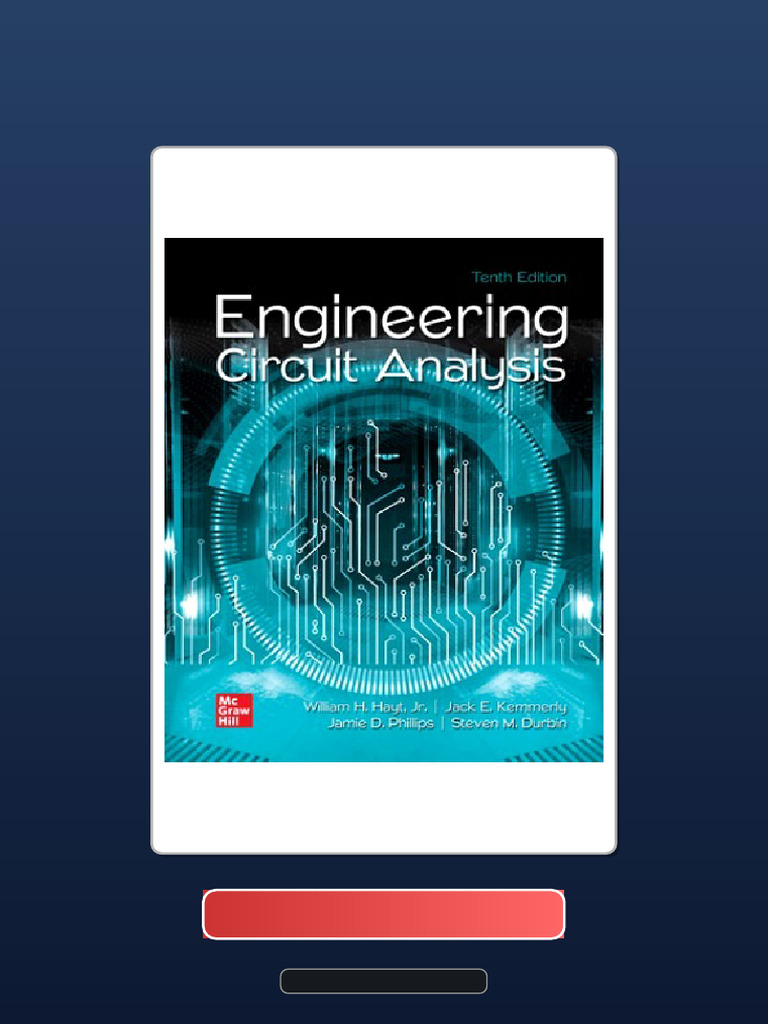 Complete Bundle Engineering Circuit Analysis 10th Edition Hayt HQ File | PDF | Educational ...