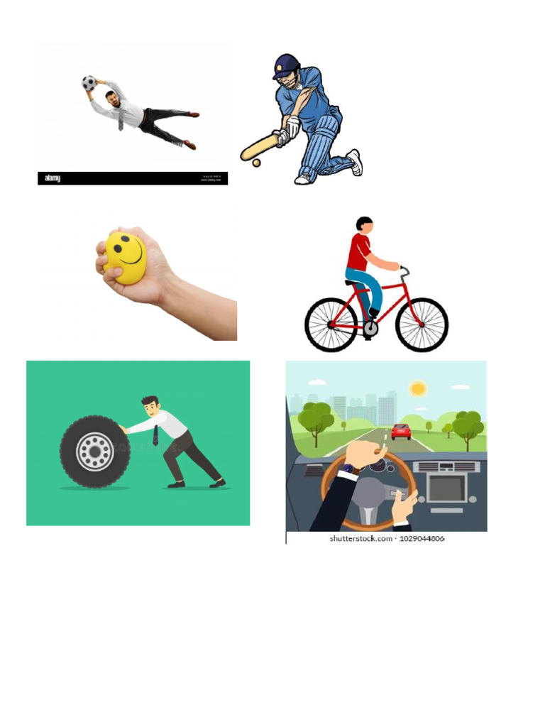 Science Motion and Force Images | PDF
