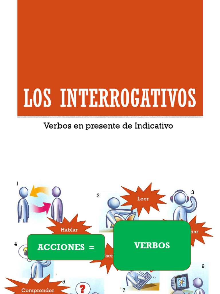 Los Interrogativos | PDF