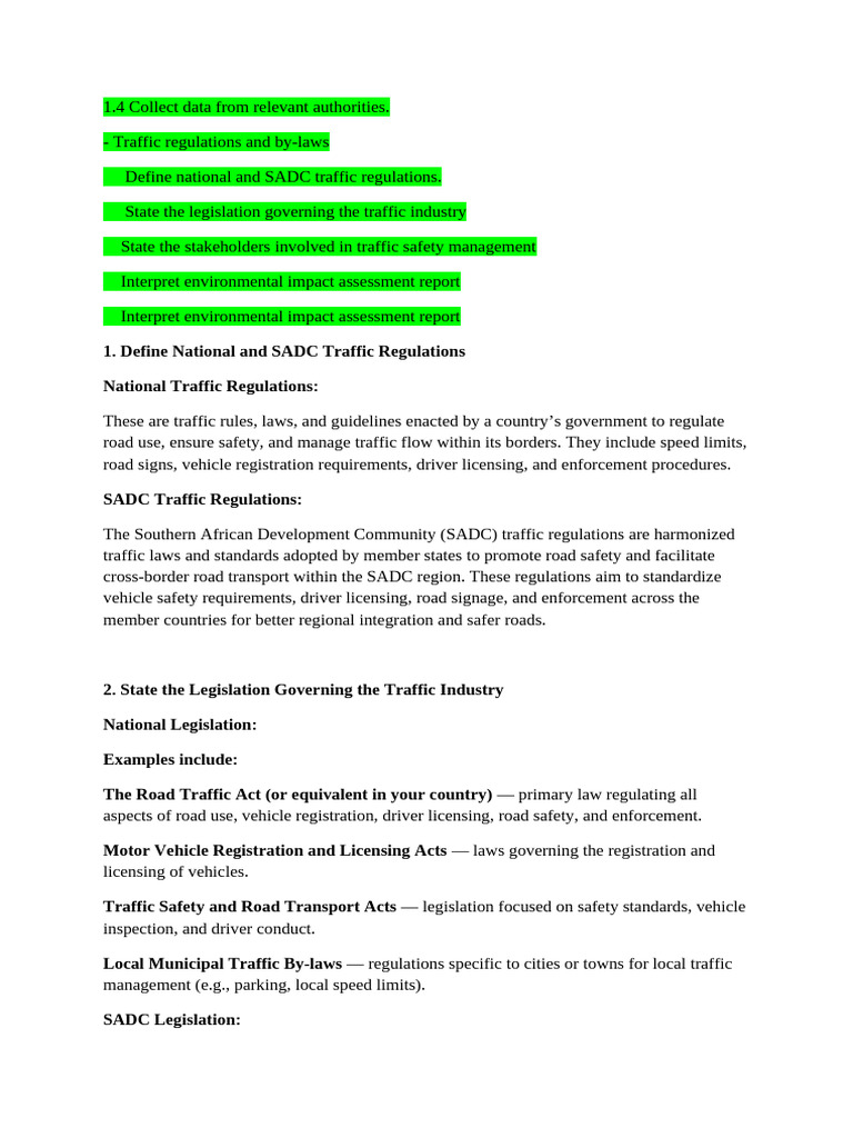 Traffic Engineering. (578 - 23 - M08) | PDF | Interchange (Road) | Traffic