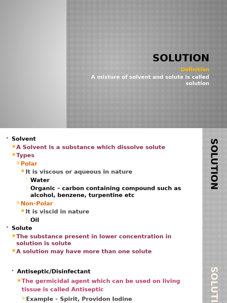 Solution & Instruments | PDF | Hydrogen Peroxide | Oil