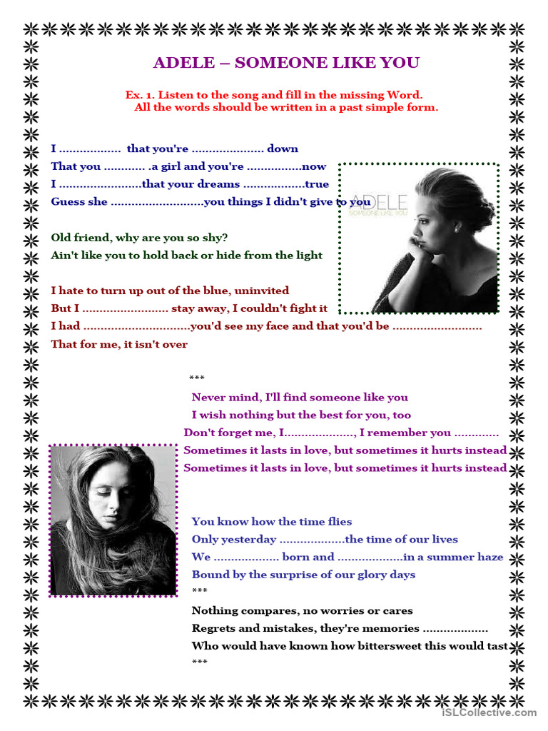 Adele - Someone Like You | PDF