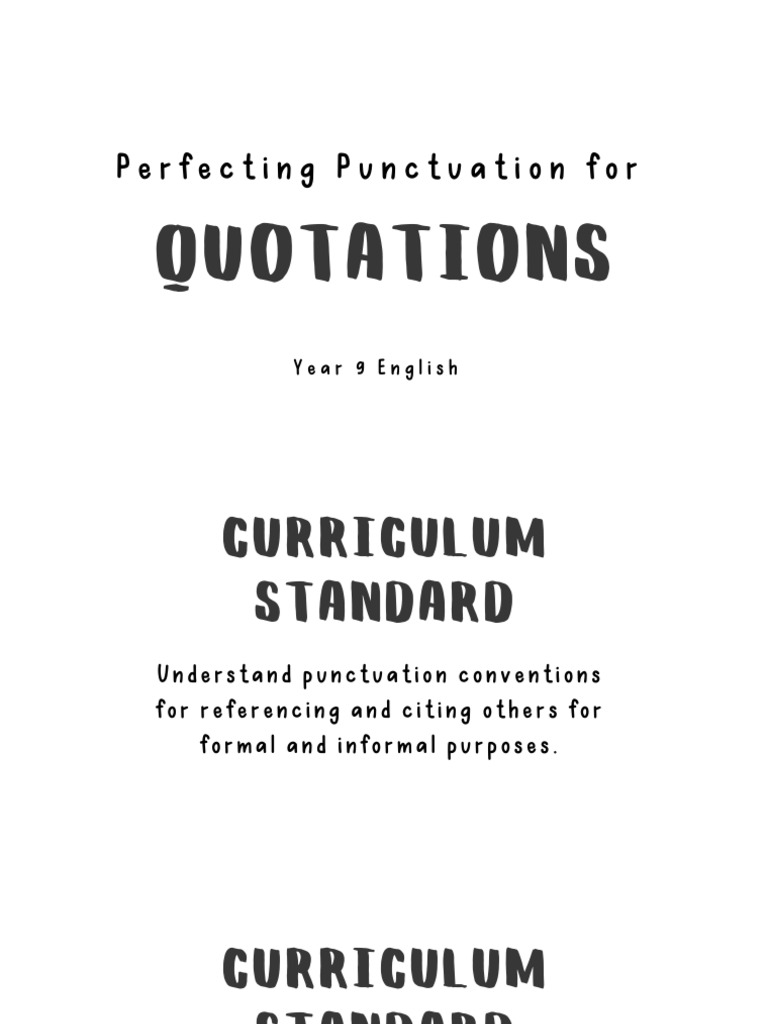 Punctuation For Embedding Literature | PDF