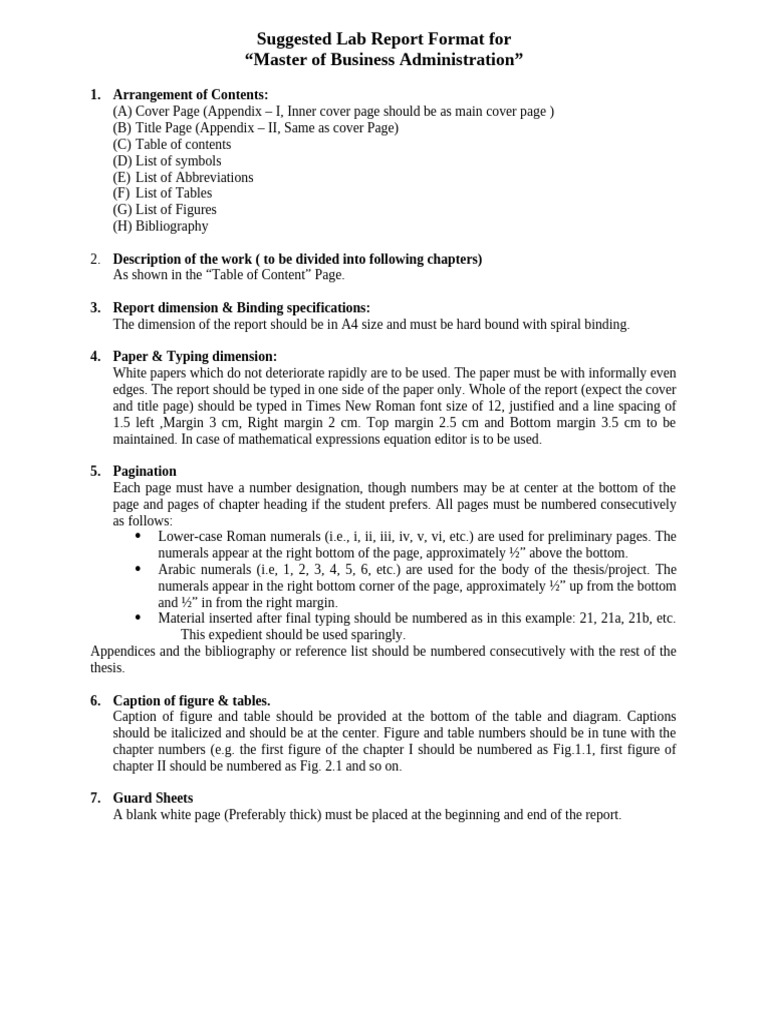 Applied Research Lab-Format | PDF