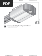 Albany RR3000 Vision Owners Manual | PDF | Door | Switch