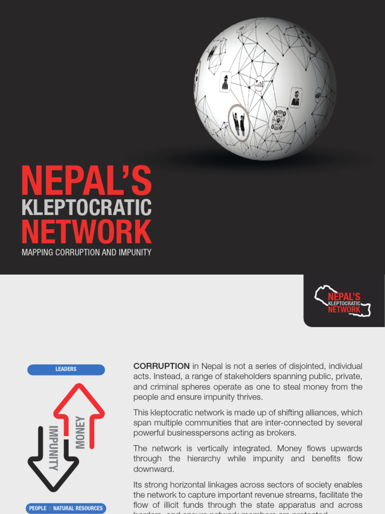 Nepals Kleptocratic Network V4 | PDF | Corruption | Political Corruption