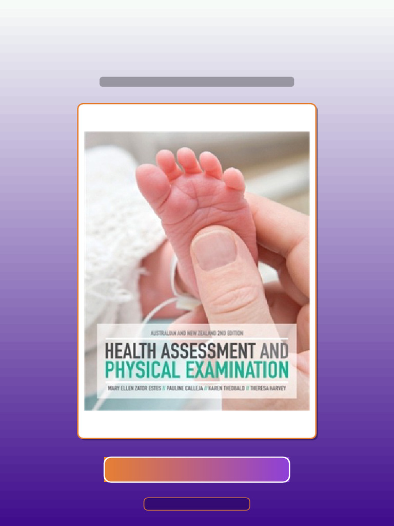 Health Assessment and Physical Examination Australian New Zealand ...