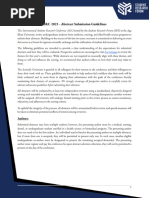 ISQua 2025 Abstract Submission Guidelines | PDF | Abstract (Summary)