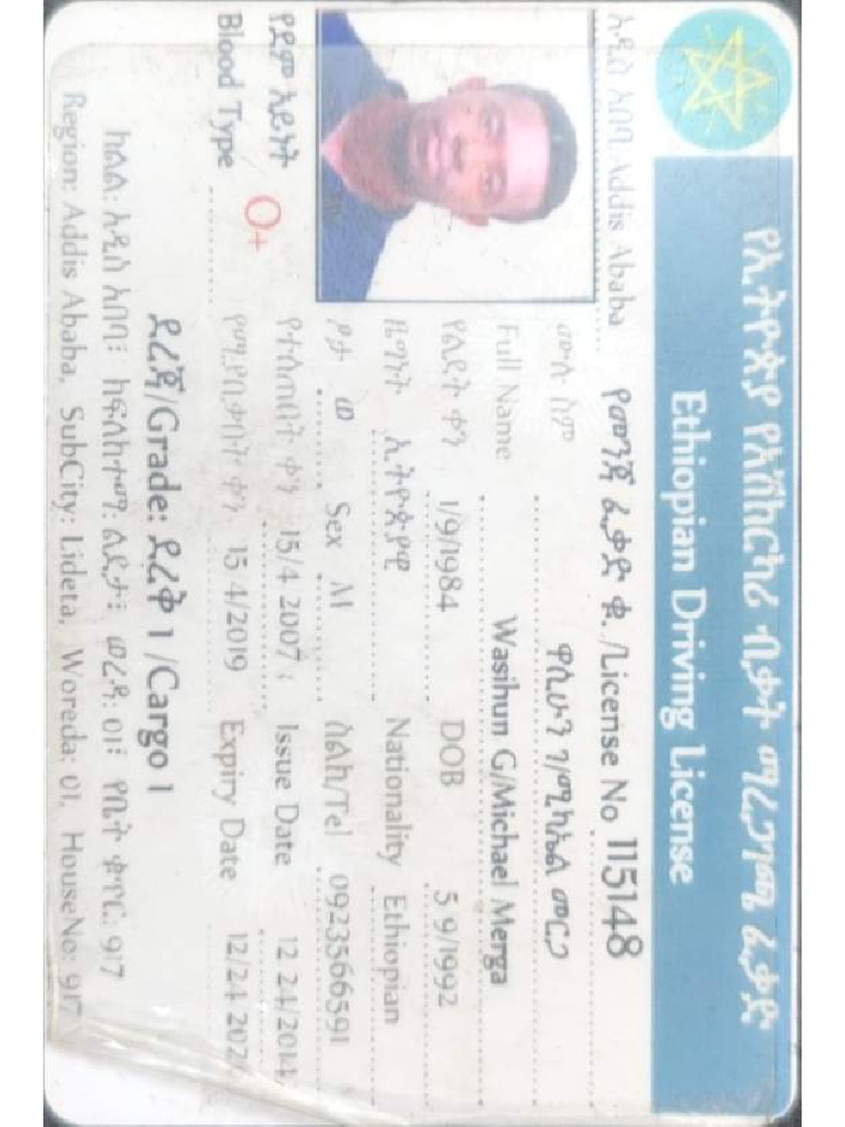 Driving License | PDF