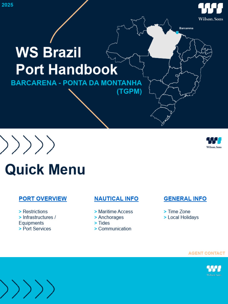 Barcarena Port Overview and Services | PDF | Port | Shipping