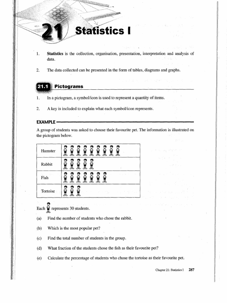 E Math 2 Chapter 21 Statistic Pdf