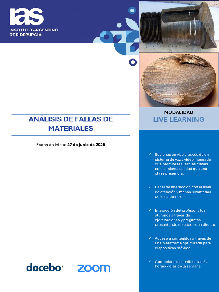Análisis de Fallas de Materiales 2025 | PDF | Fractura | Estrés (Mecánica)