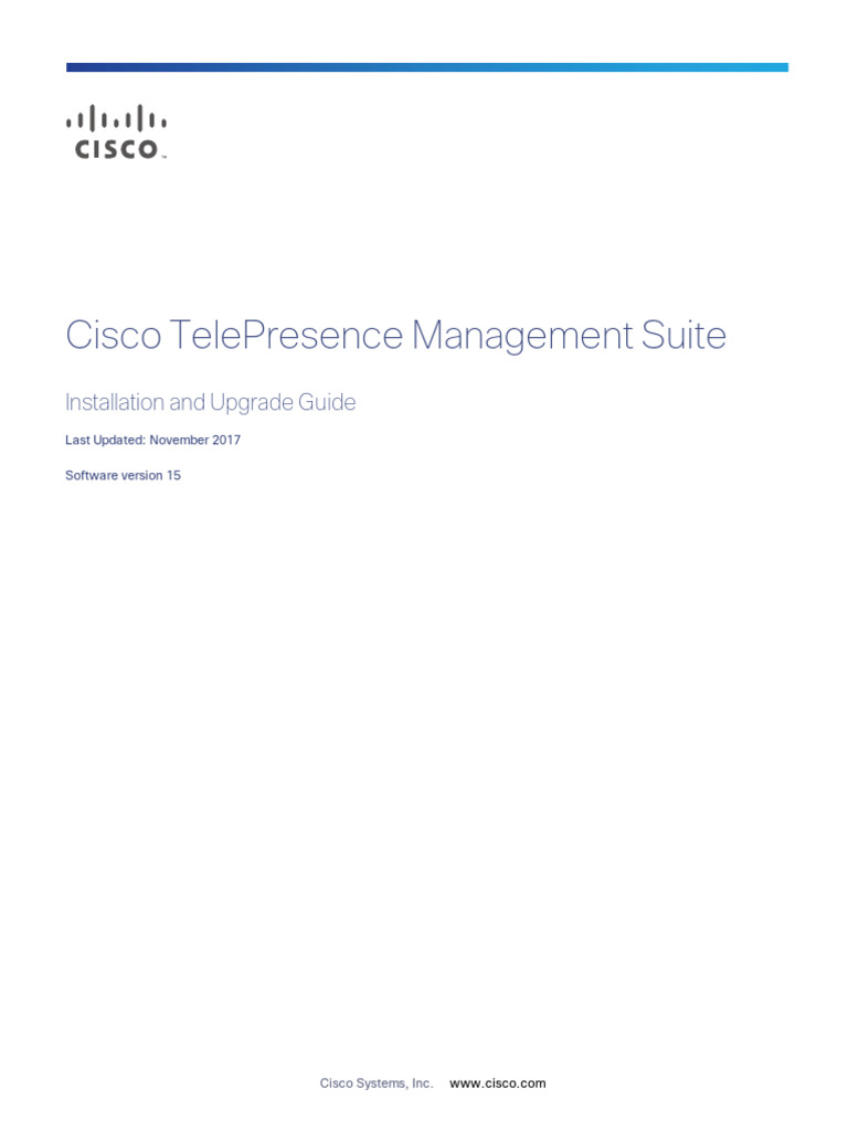 Cisco TMS Install Guide 15 | PDF | Internet Protocol Suite | Port ...