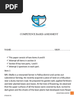 S.4 Biology Facilitation Tasks | PDF | Neuron | Motor Neuron