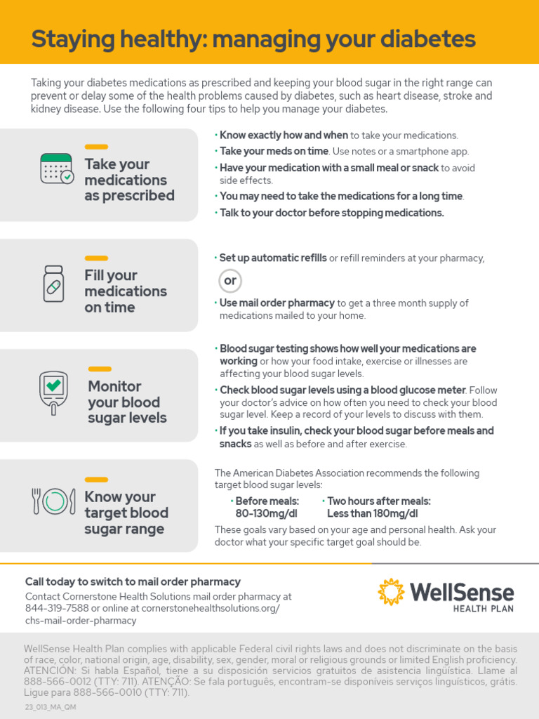 Diabetes Management Goals Tracker MA | PDF | Enfermedades y trastornos ...