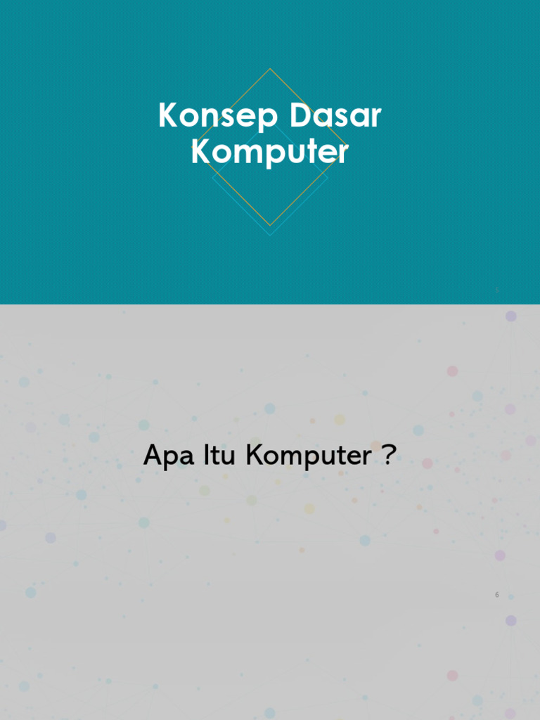 Konsep Dasar Komputer | PDF