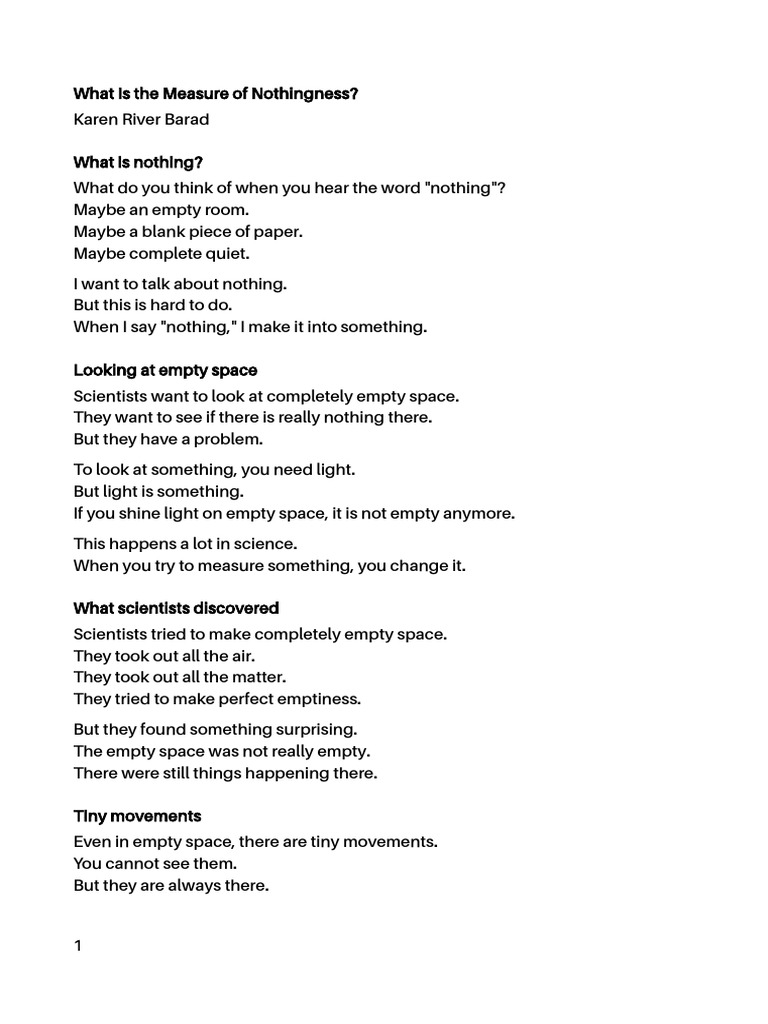 Barad - Transmaterialities - Plainer English Version | PDF | Nothing | Space