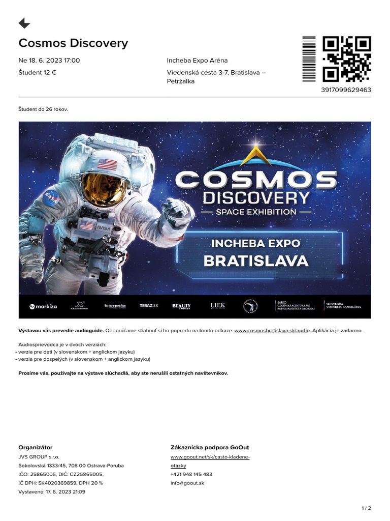 Cosmos Discovery (18.06.2023 17 - 00 Aybs) | PDF