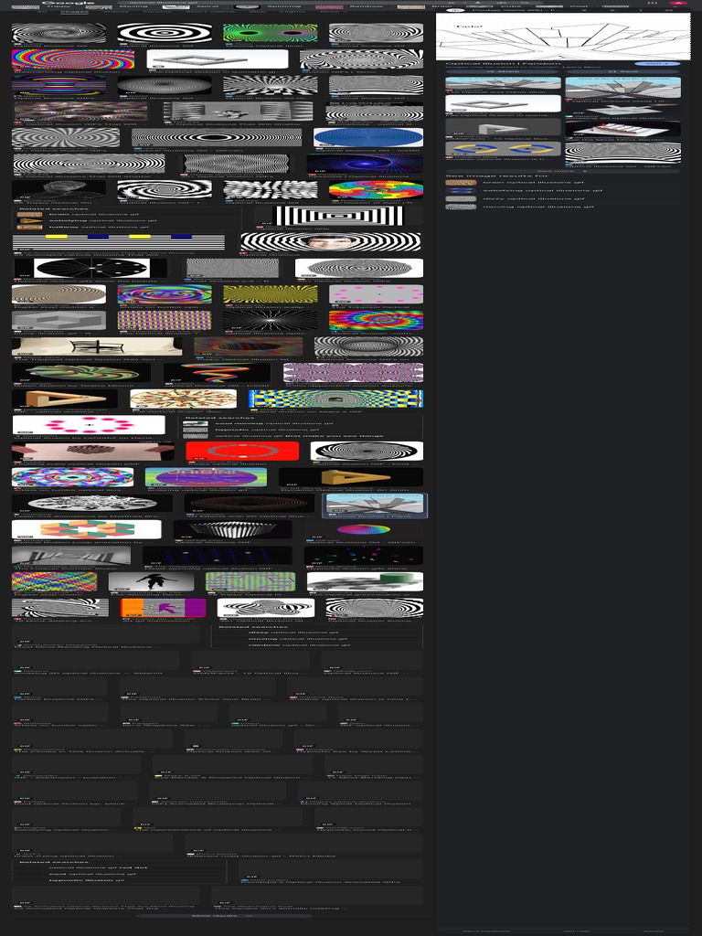 Moving Optical Illusions GIF Collection | PDF | Neuropsychological ...