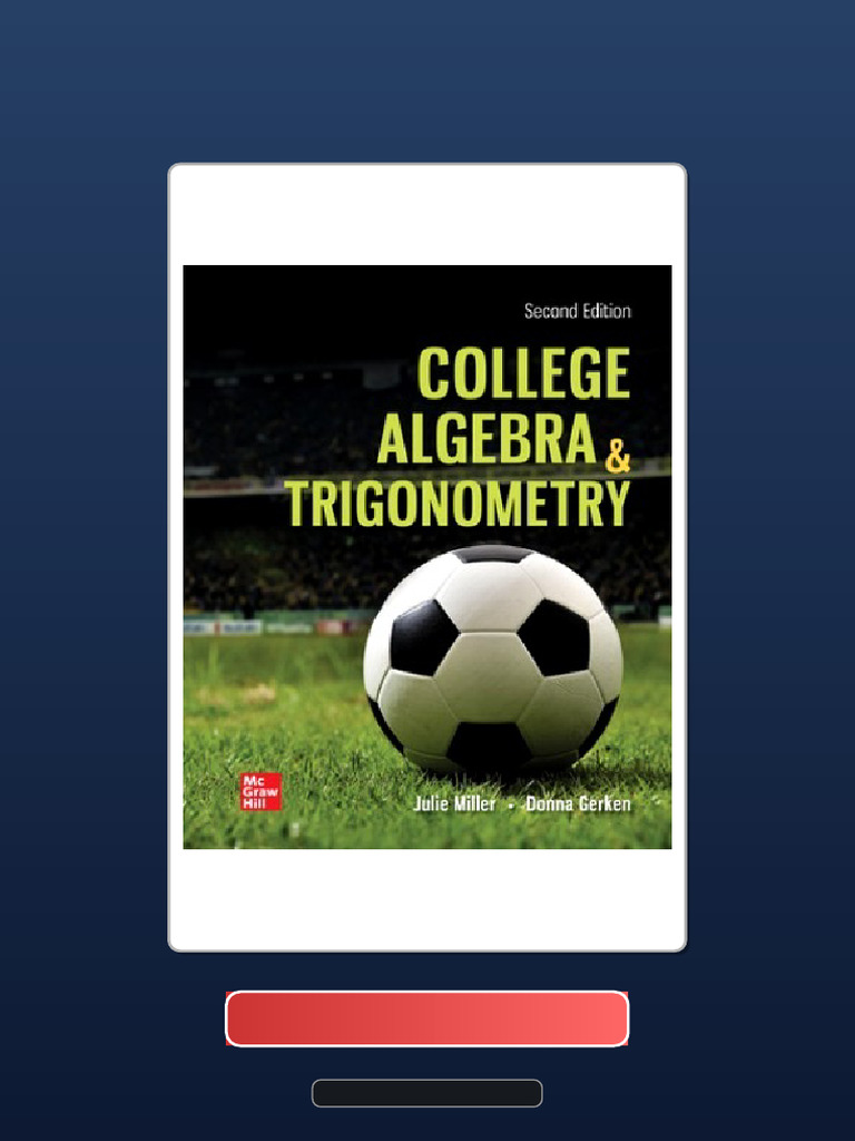 Complete Bundle College Algebra and Trigonometry 2nd Edition Miller HQ ...