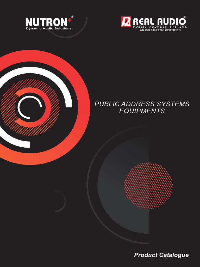 Real Audio New-Catalogue-2019 | PDF | Amplifier | Power Supply