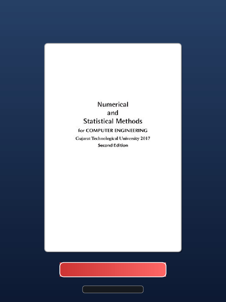 Complete Bundle Numerical and Statistical Methos For Computer ...