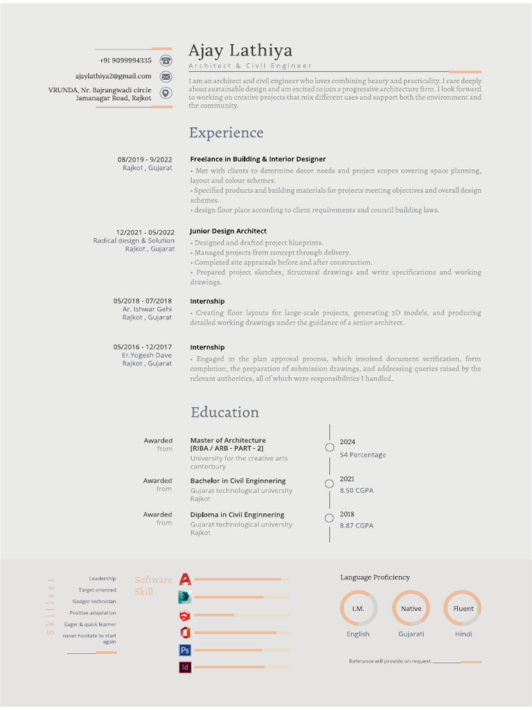 Ajay Lathiya CV | PDF