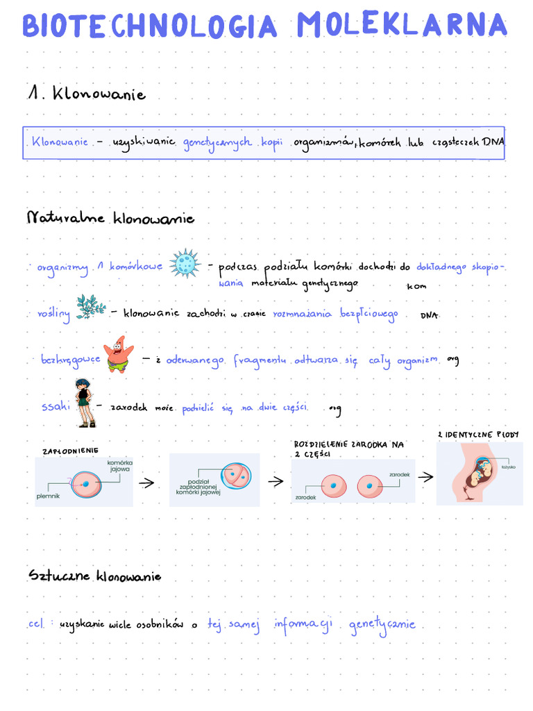 Biotechnologia Molekularna | PDF