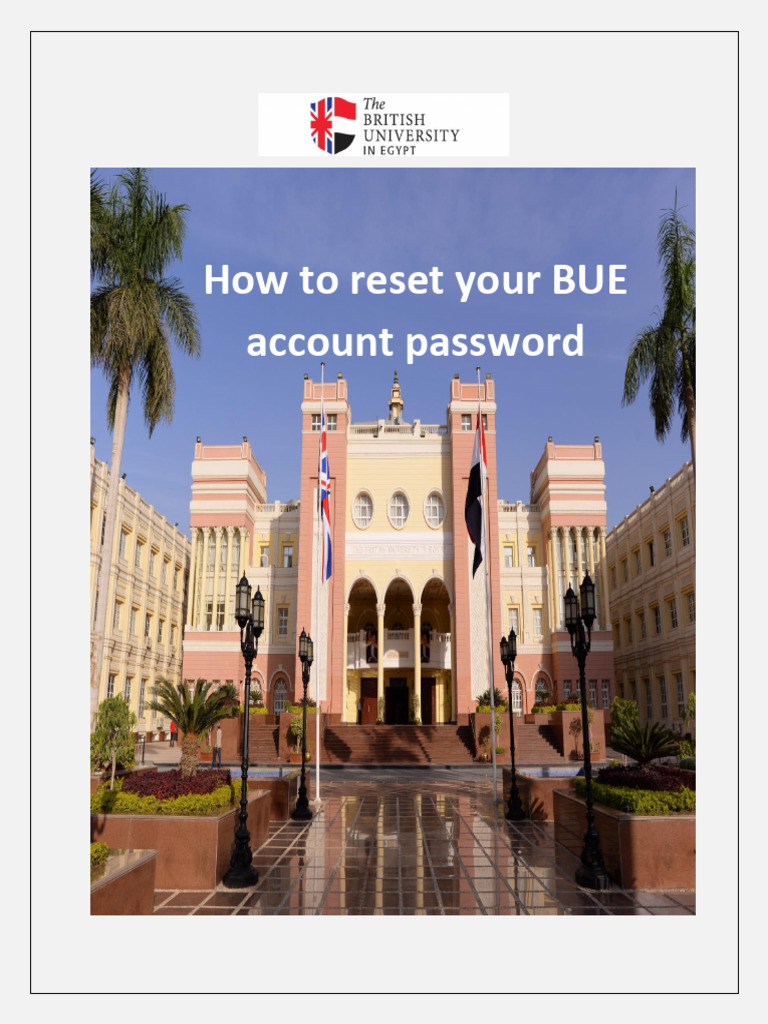 How To Reset Password and Change Password | PDF