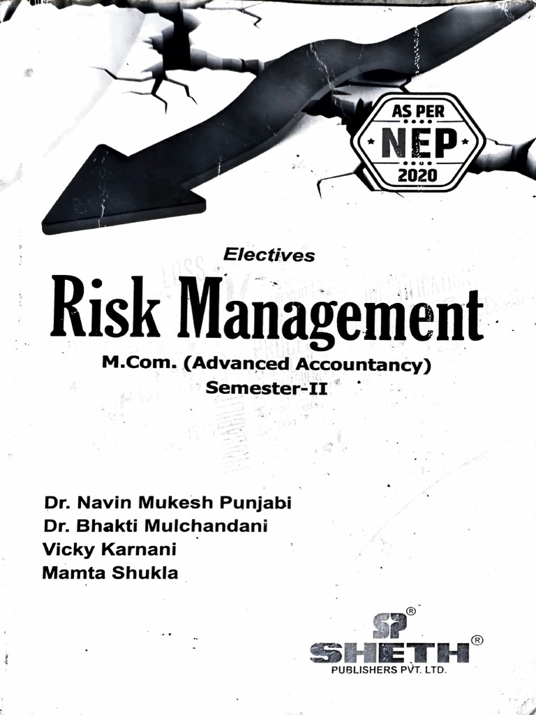 Risk Management Sheth Publication Book PDF | PDF