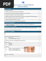 Eye Examination OSCE Checklist Geeky Medics | PDF
