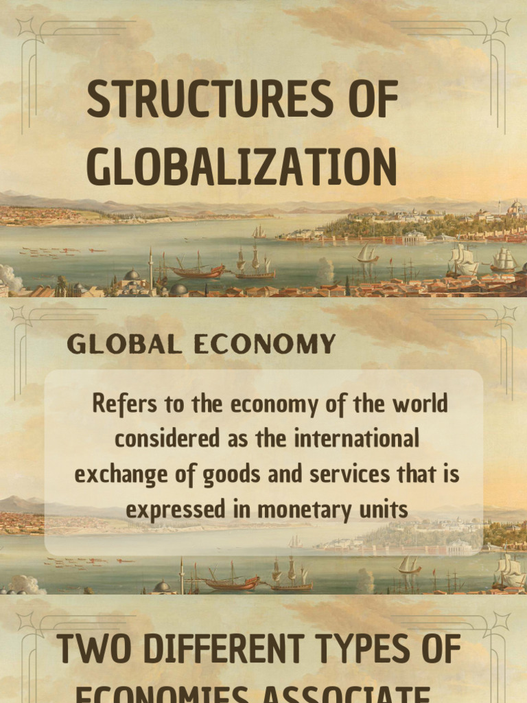 Structures of Globalization | PDF | United Nations | International ...
