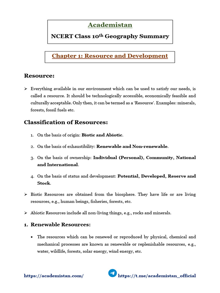 Class 9 Handwritten Drainage Notes | PDF | Coal | Ore