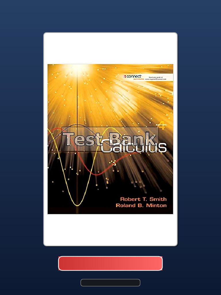 Complete Bundle Calculus 4th Edition Smith | PDF | Integral | Derivative