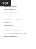 3-Day Exam Study Plan Guide | PDF
