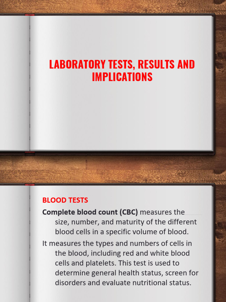 Blood Test Results and Normal Ranges | PDF | Glycated Hemoglobin ...