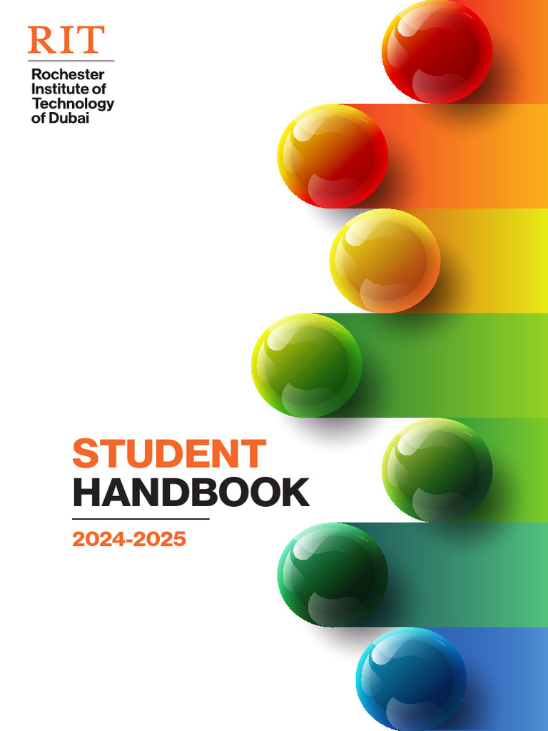 Student Handbook - 2024-2025 | PDF | Student Affairs