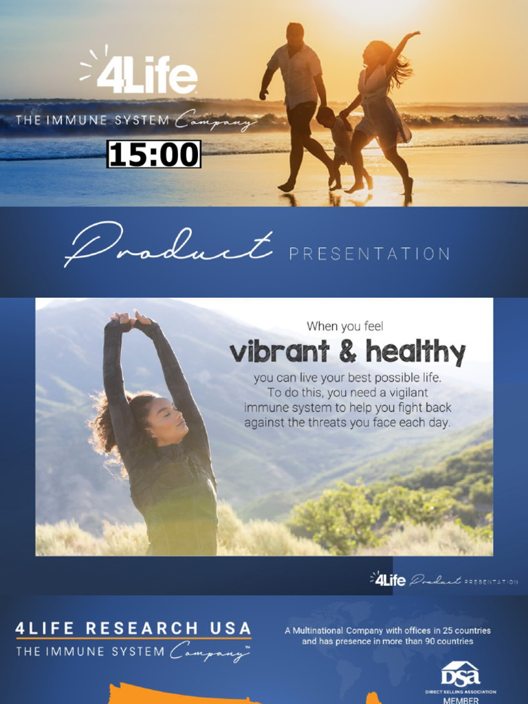 4life Product Presentation v2024 041624 | PDF