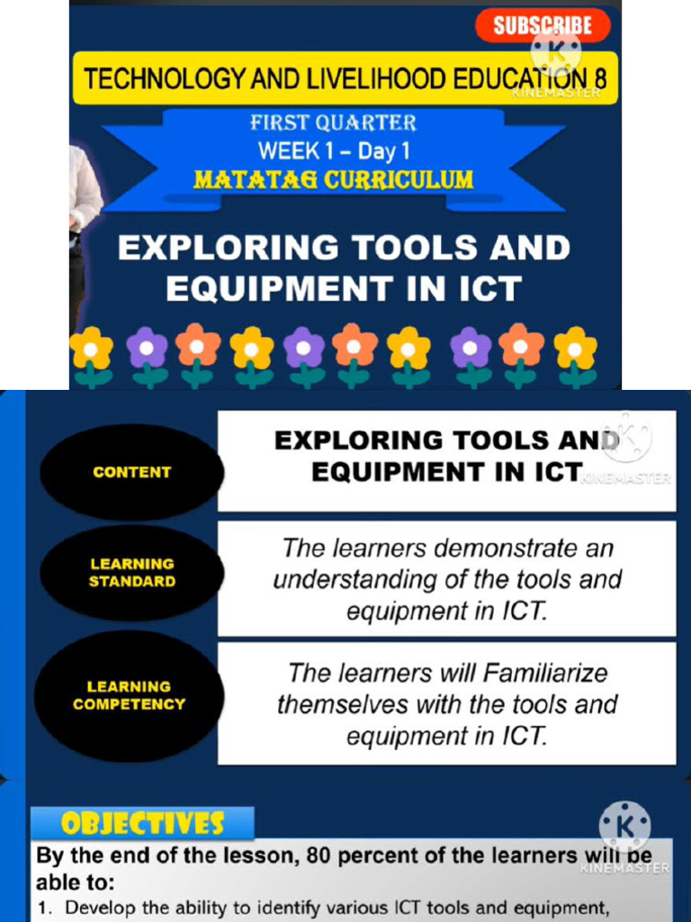 Lesson 1 Exploring Tools and Equipments in Ict | PDF