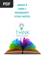 Gr7 - T1 - Geography - Map Skills | PDF | Map | Latitude