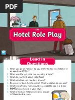Hotel Role Play Scripts | PDF