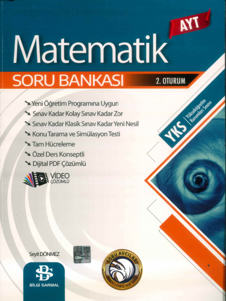 Bi̇lgi̇ Sarmal Ayt Matemati̇k S.B. | PDF