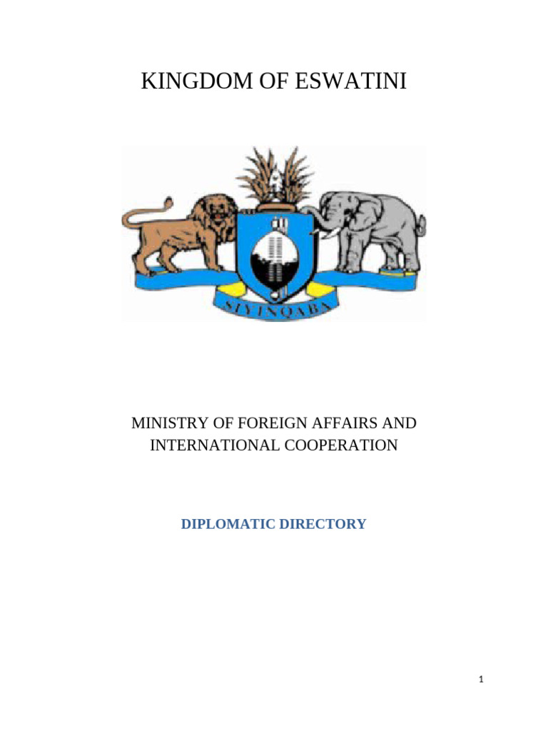 2021 Diplomatic Directory Revised October 2021 | PDF | Diplomatic Rank ...