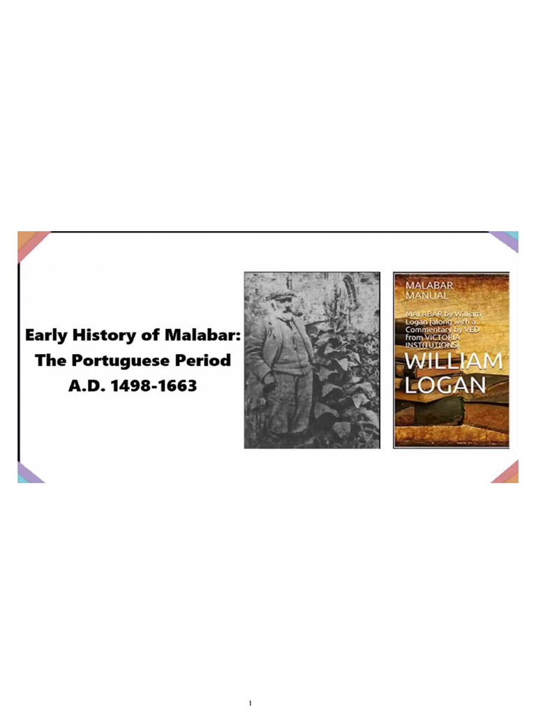 Early History of Malabar | PDF