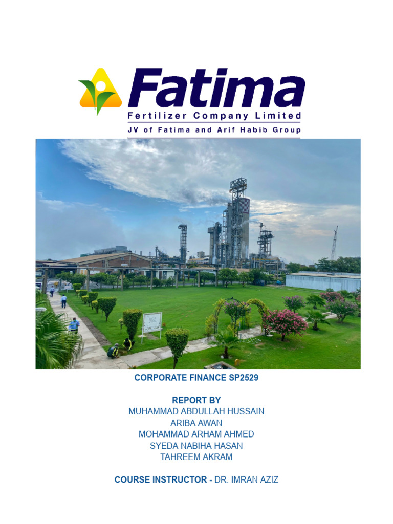 Fatima Fertilizer Revenue Insights 2024 | PDF | Free Cash Flow | Investing