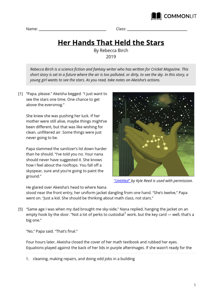 Akeisha's Starry Journey | PDF