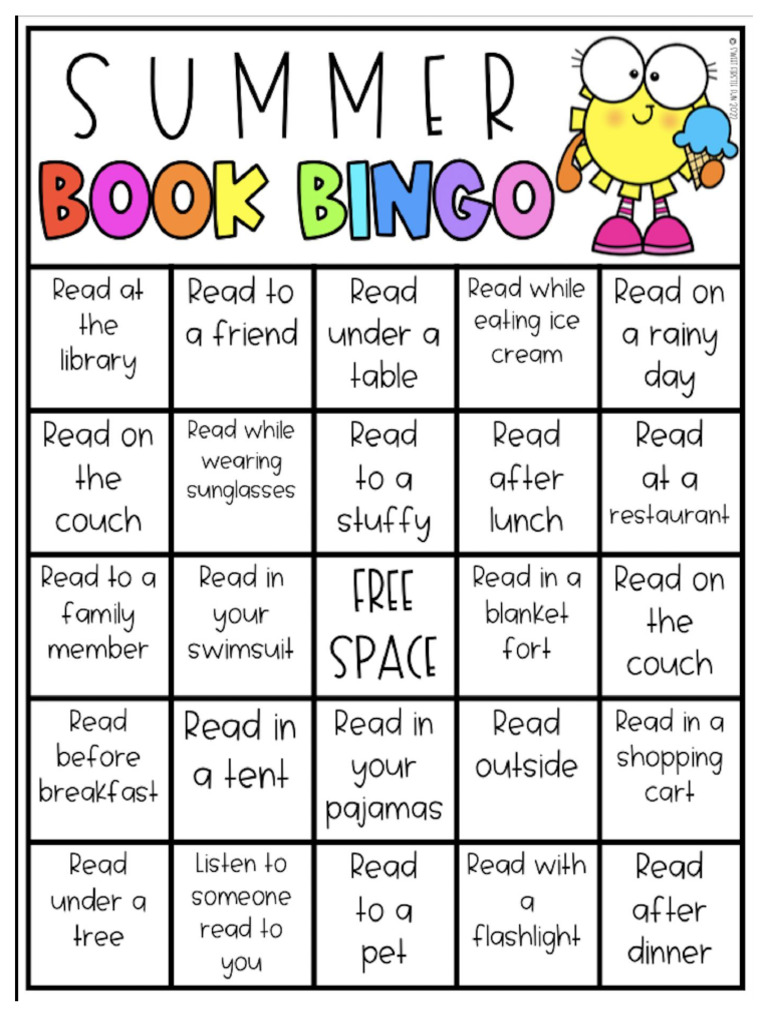 Summer Book Bingo | PDF